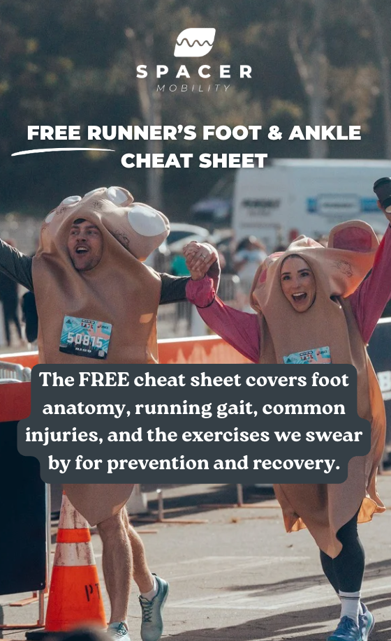 Runner’s Foot & Ankle Cheat Sheet – thetoespacer